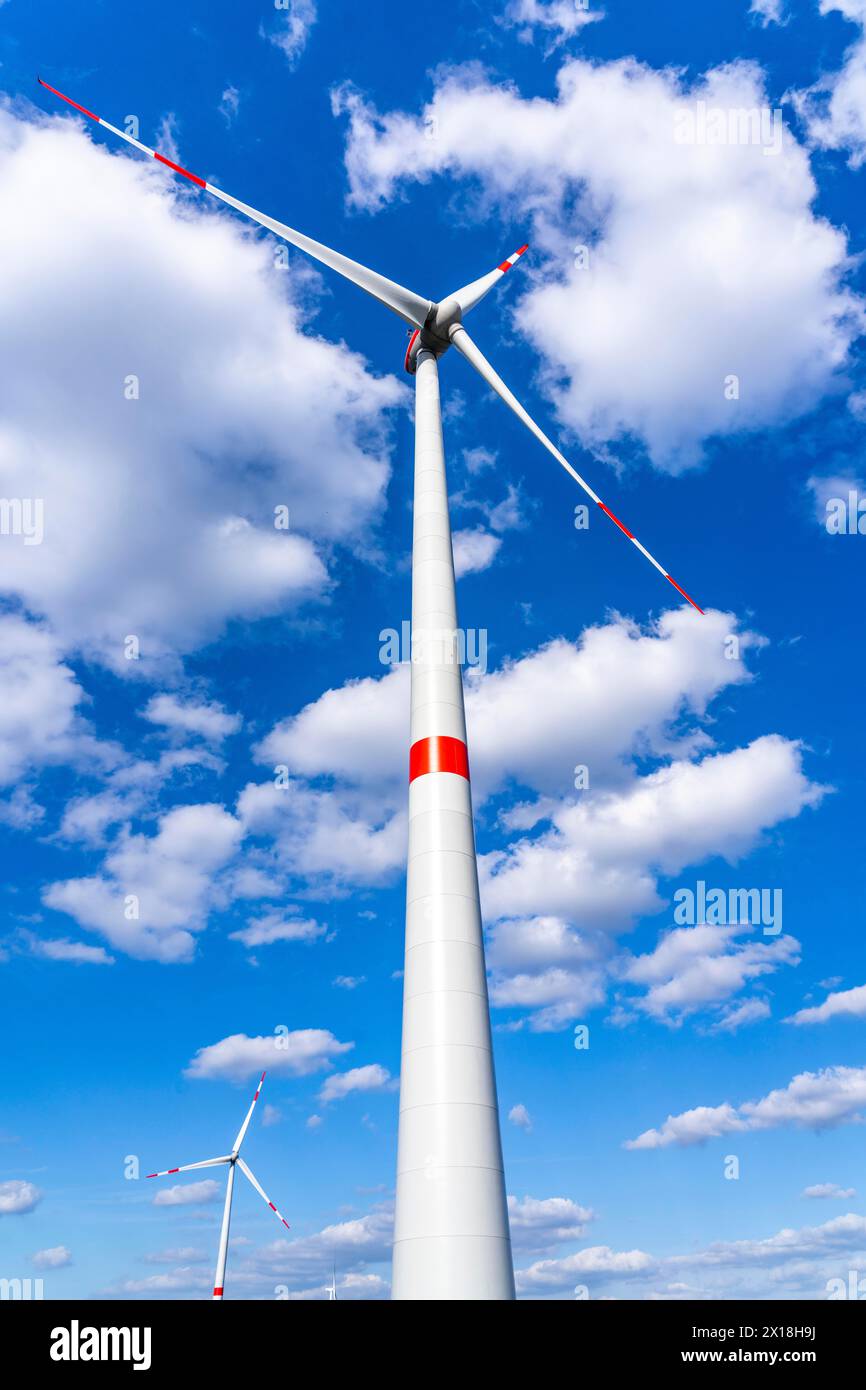 Wind turbine, wind energy turbine, type Enercon E-103, rated power ...