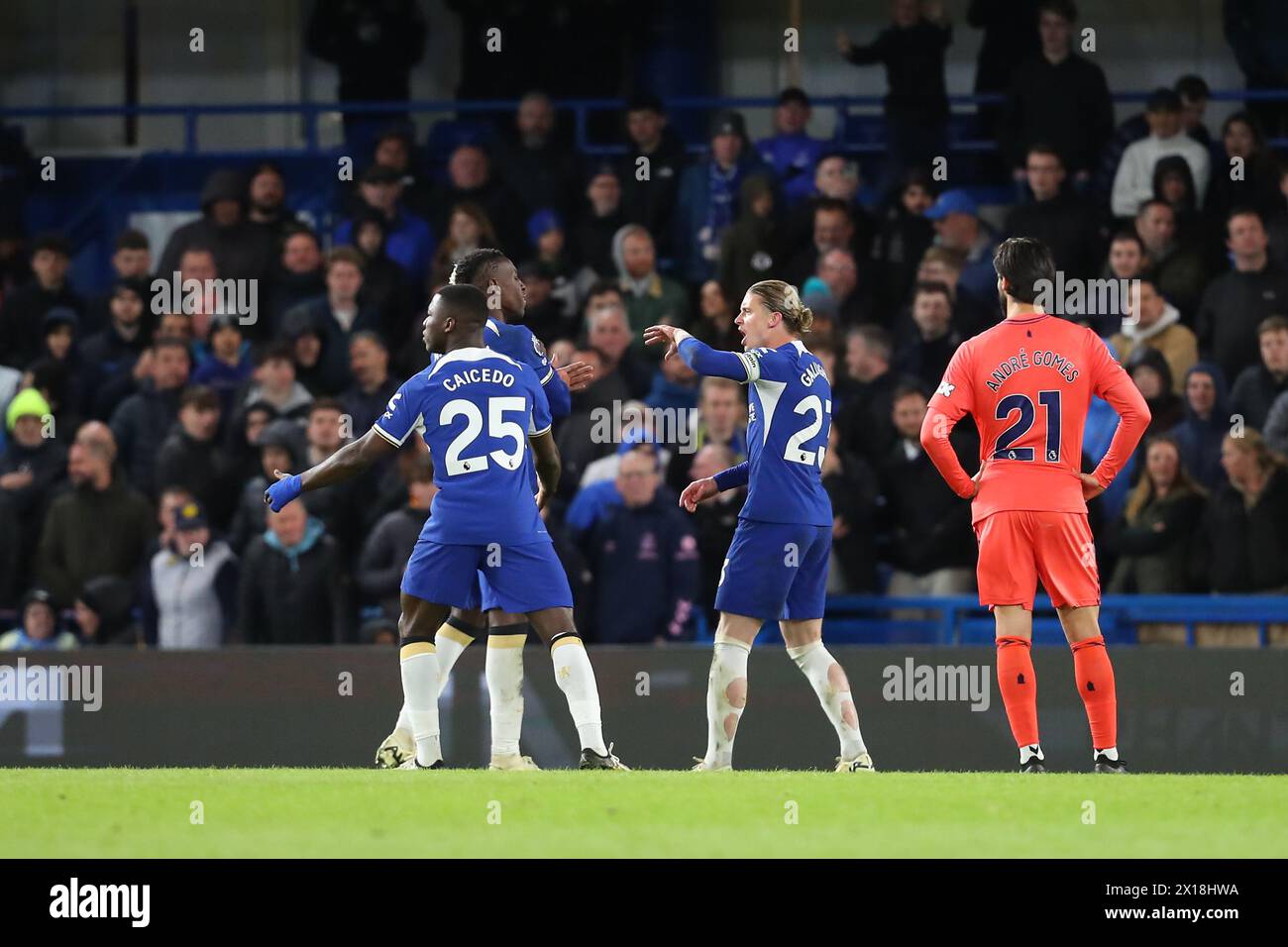 Chelsea, London, England. 15th April 2024; Stamford Bridge, Chelsea ...