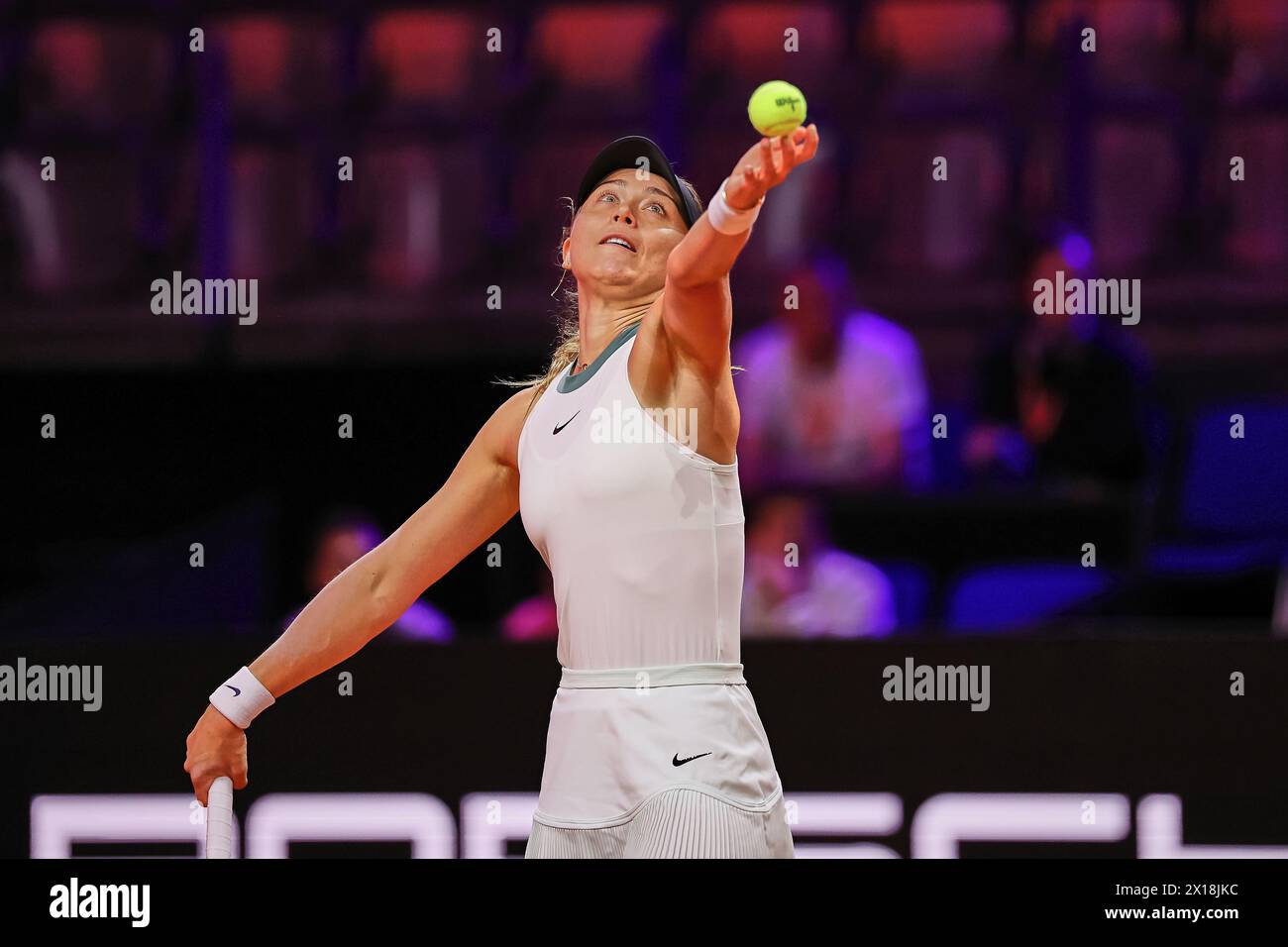 Stuttgart, Baden-Wuerttemberg, Germany. 15th Apr, 2024. Paula Badosa ...