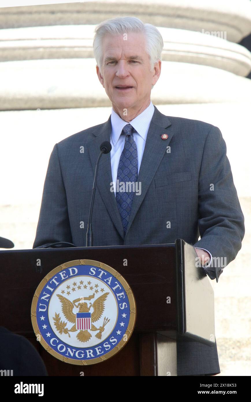 April 14, 2024 Matthew Modine filming on location for Netflix's series ...