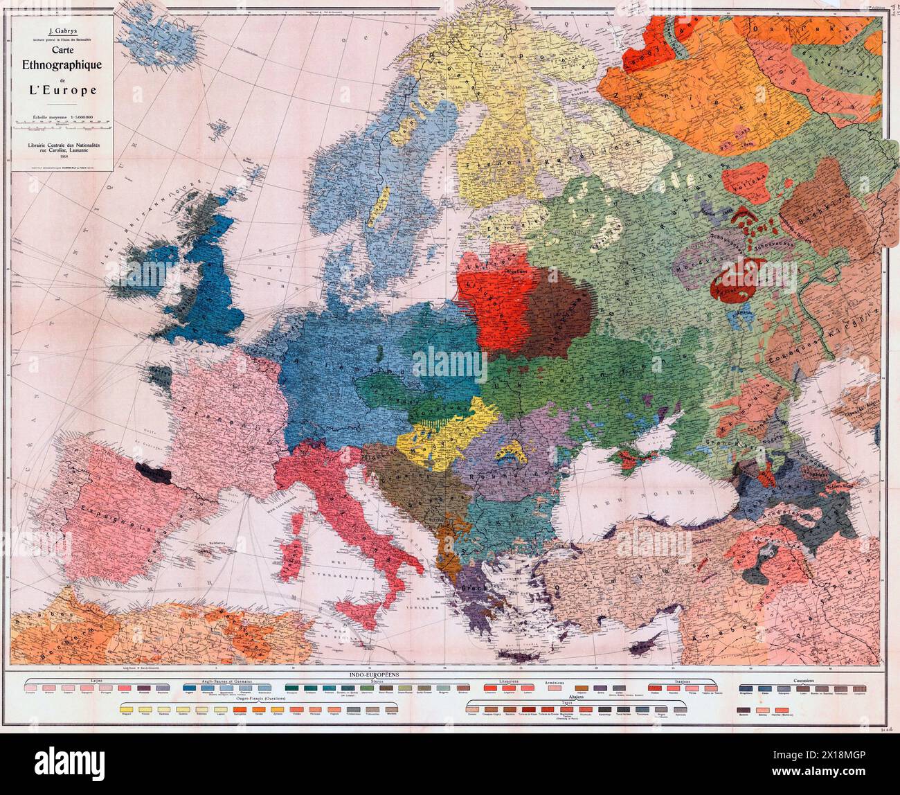 Political Map Of Europe 1918