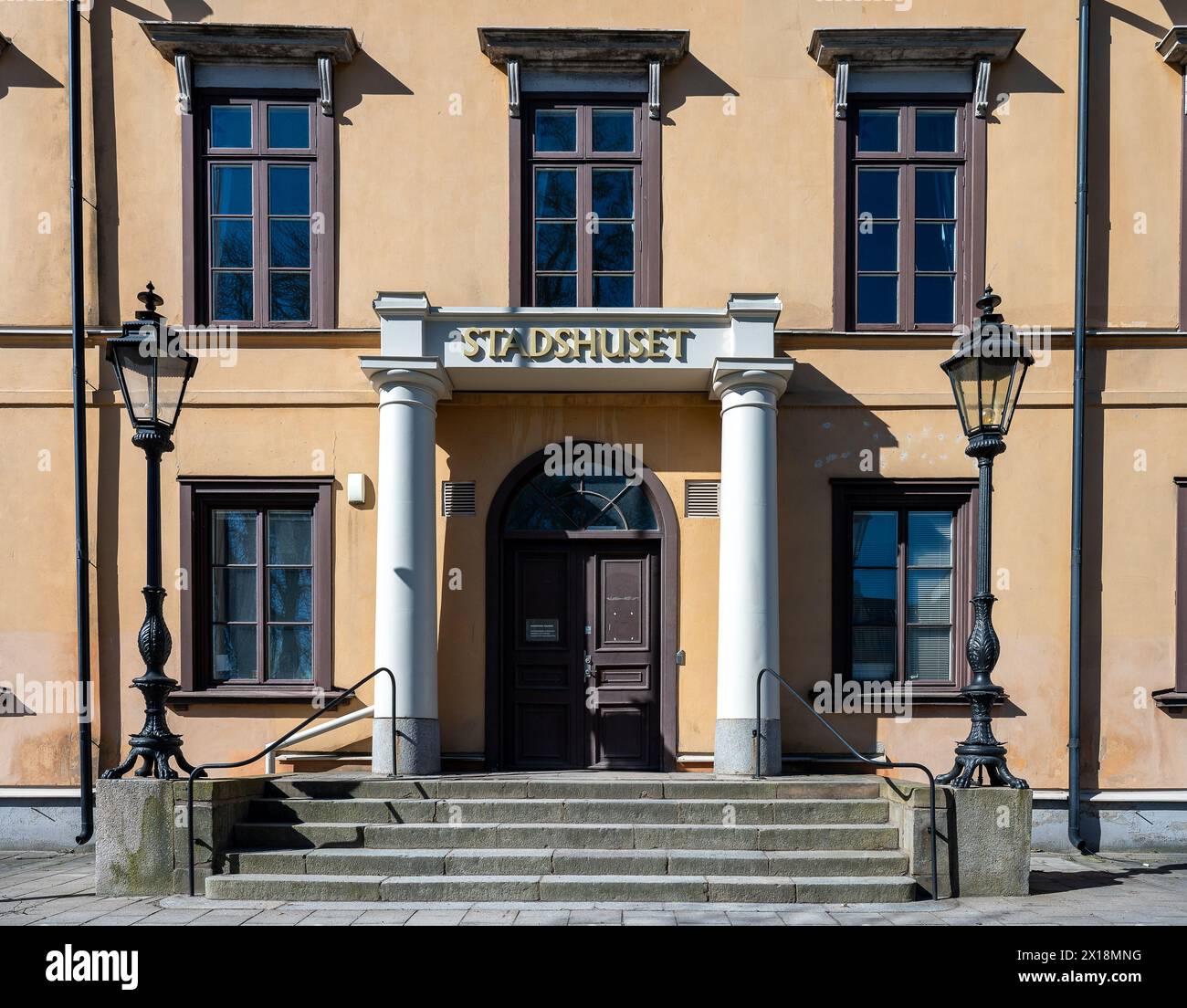 The Old City Hall in Norrköping dates back to 1803. It was replaced by ...