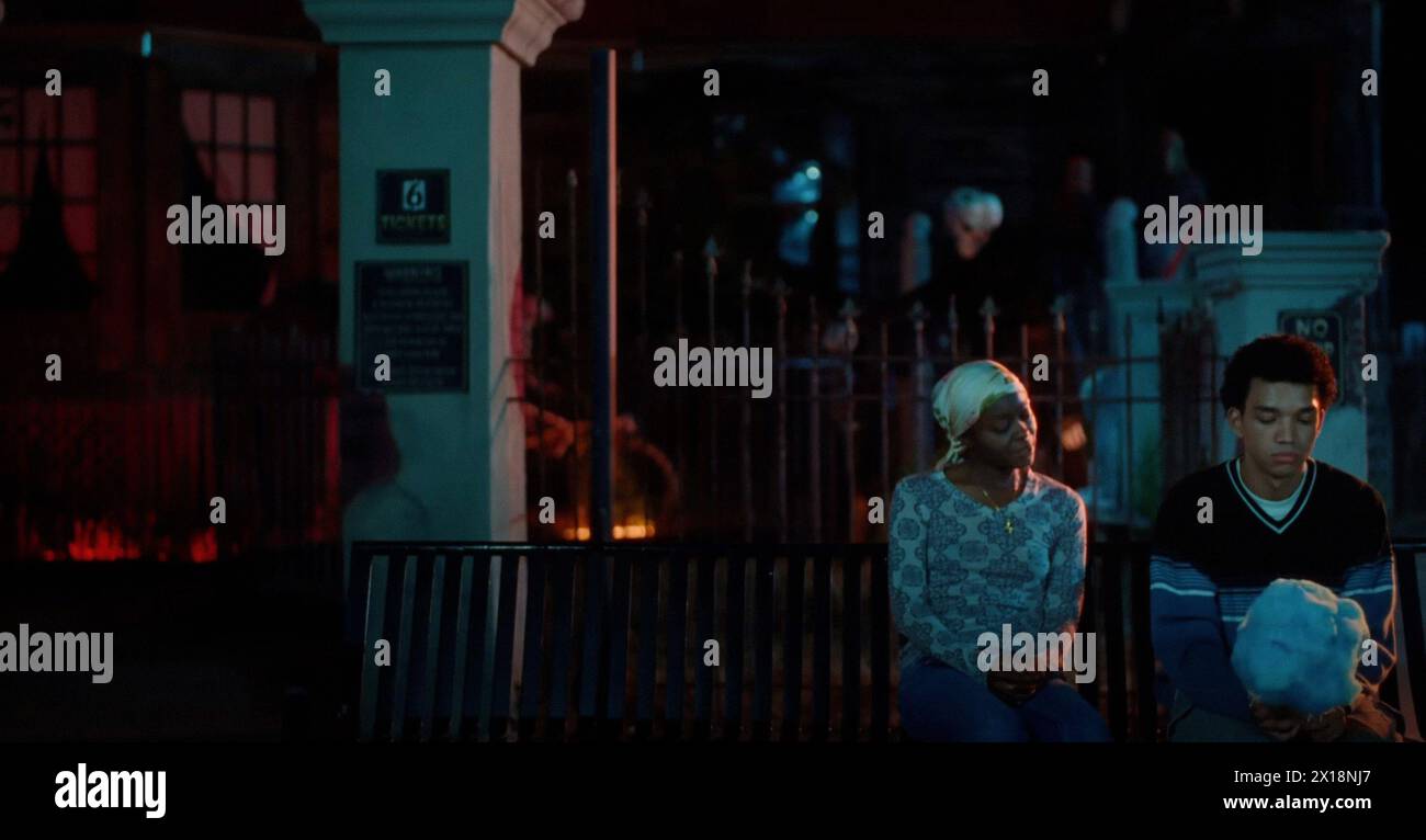 I SAW THE TV GLOW, from left: Danielle Deadwyler, Justice Smith, 2024 ...