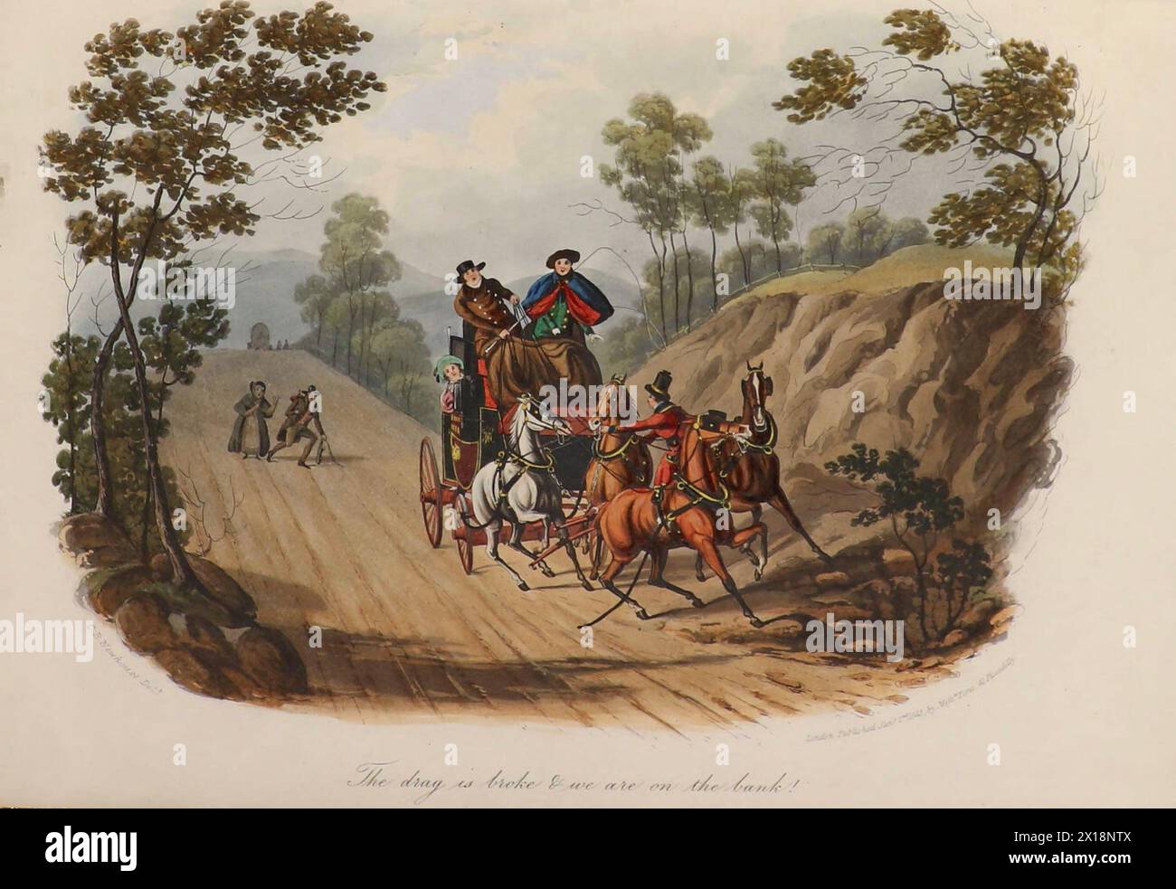 "The drag is broke and we are on the bank" Vintage art: Roadsters Album ...