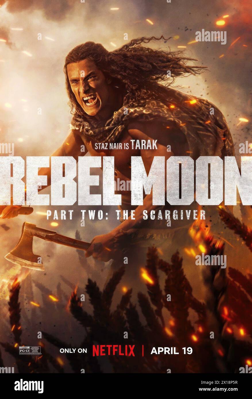 REBEL MOON: PART TWO THE SCARGIVER, US character poster, Staz Nair ...