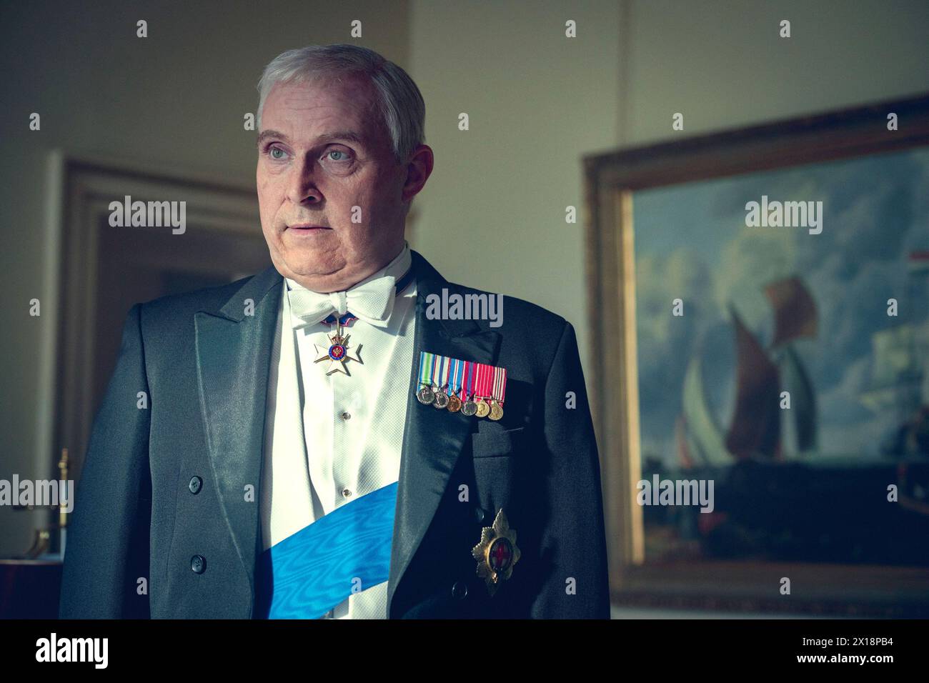 SCOOP, Rufus Sewell as Prince Andrew, 2024. ph: Peter Mountain ...