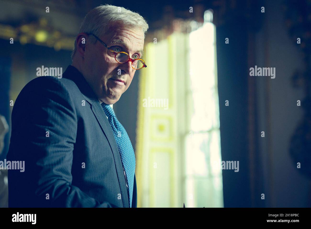 SCOOP, Rufus Sewell as Prince Andrew, 2024. ph: Peter Mountain ...