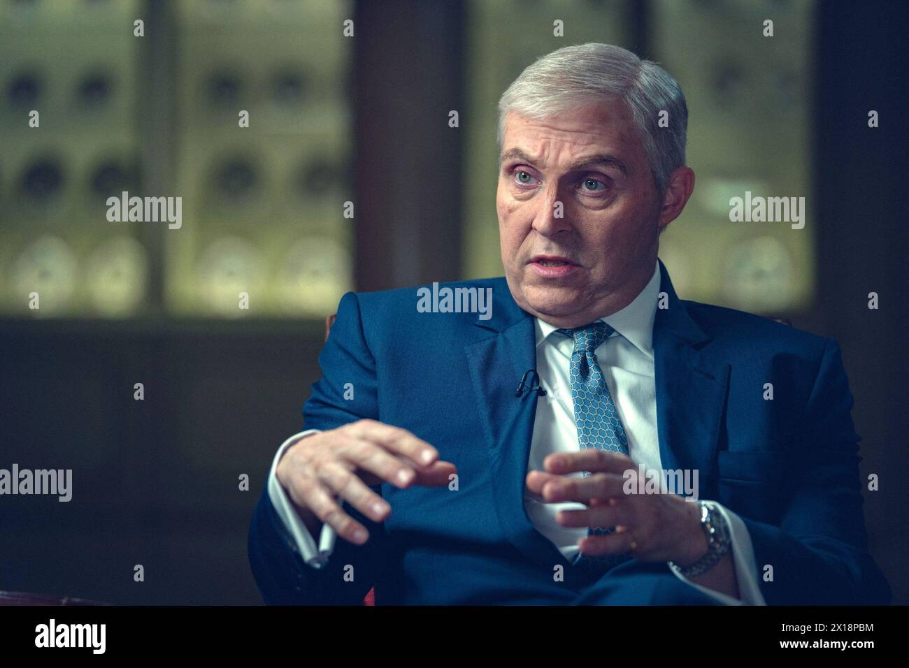 SCOOP, Rufus Sewell as Prince Andrew, 2024. ph: Peter Mountain ...