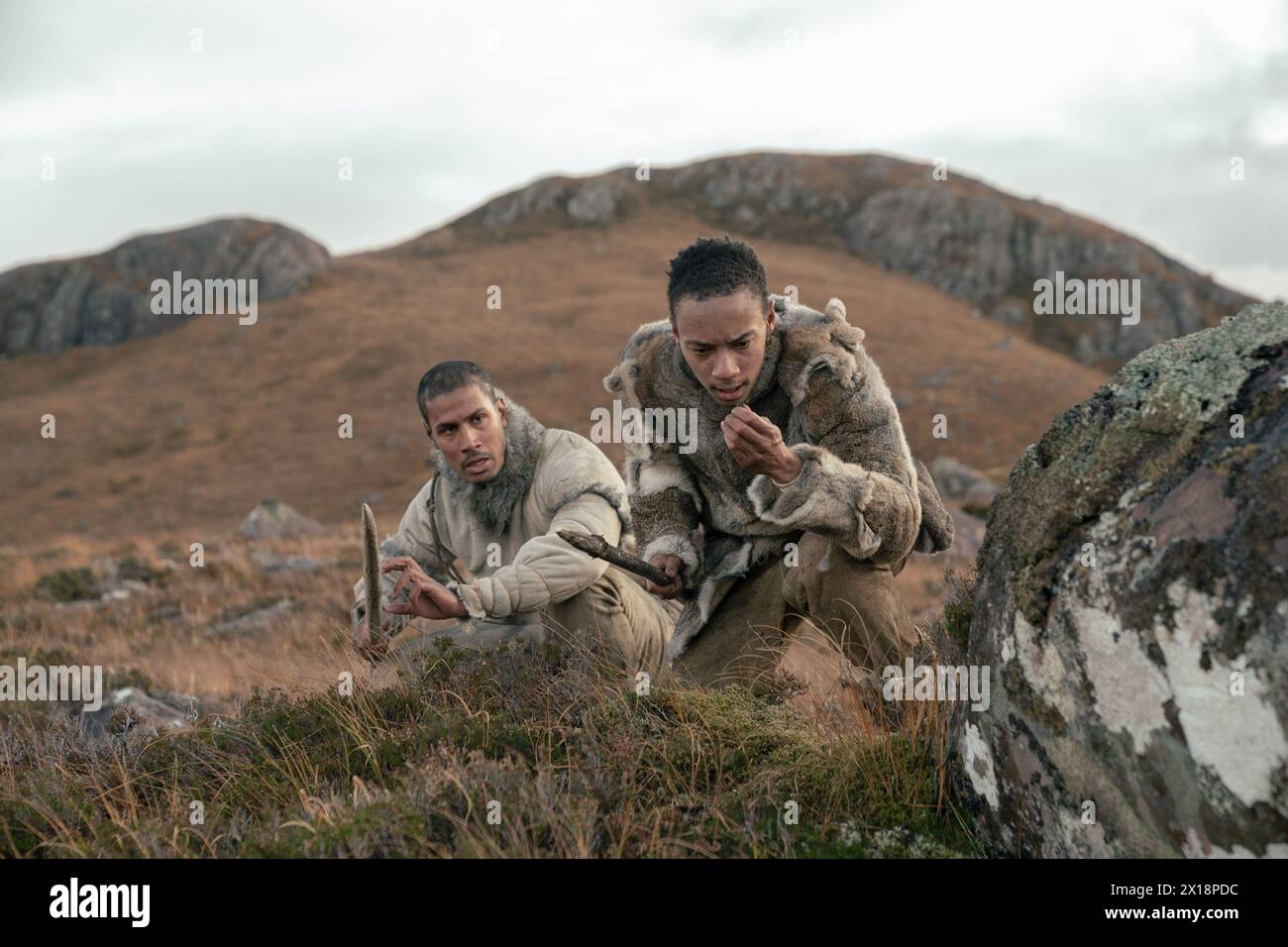 OUT OF DARKNESS, (aka THE ORIGIN), from left: Chuku Modu, Kit Young ...