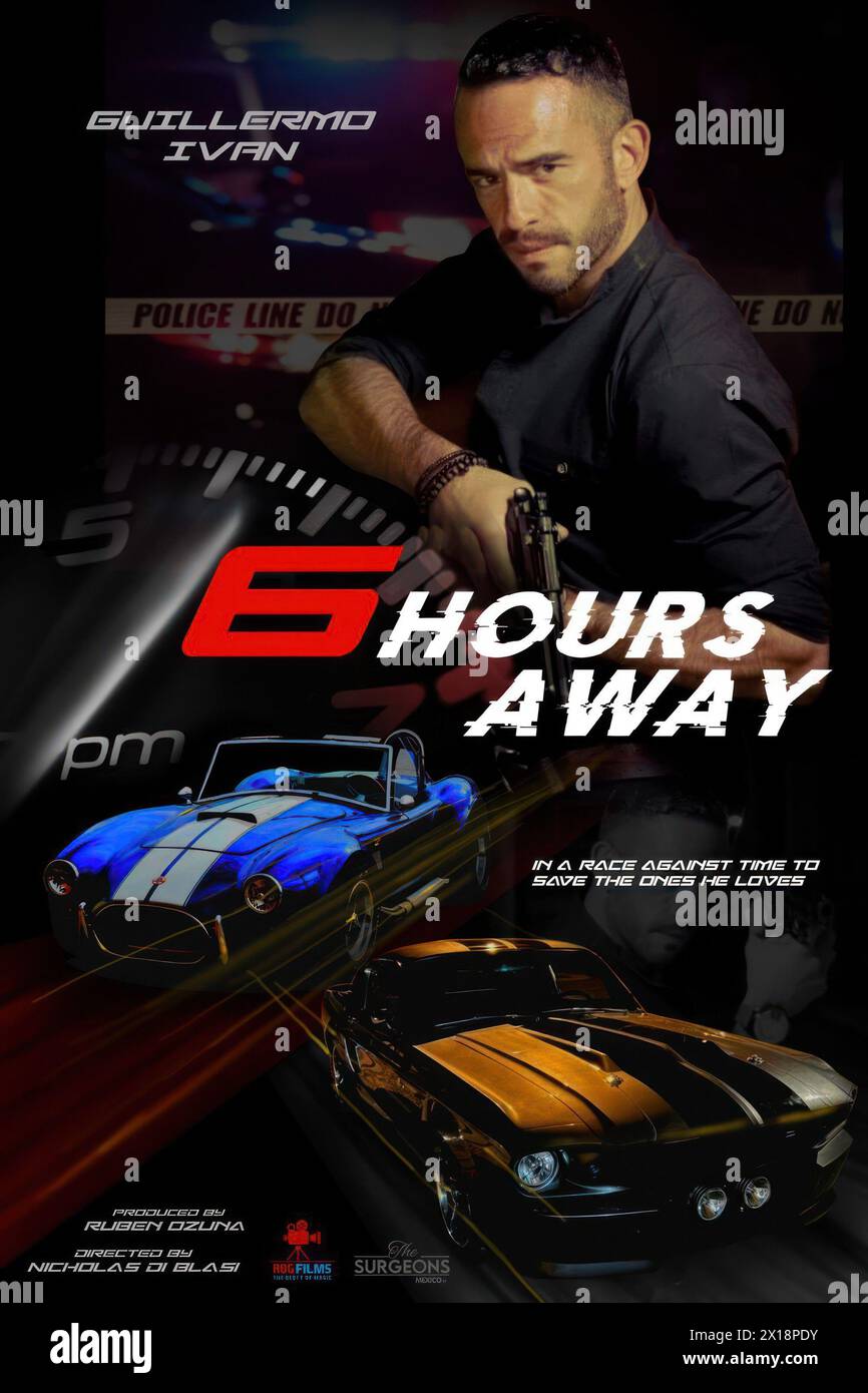 6 HOURS AWAY, (aka SIX HOURS AWAY), poster, Guillermo Ivan, 2024 ...