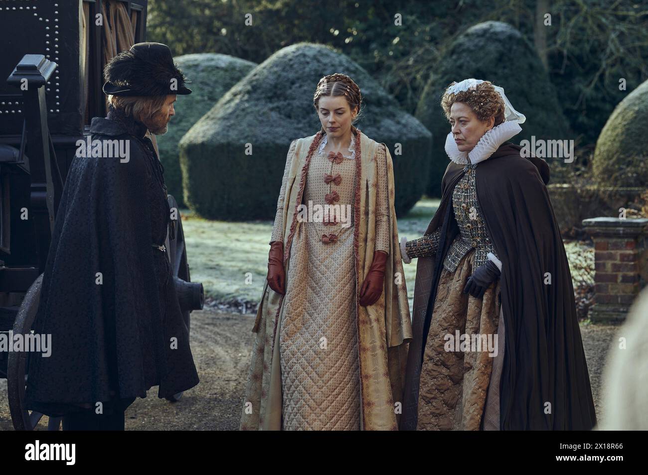 MARY & GEORGE, from left: Adrian Rawlins as Sir Edward Coke, Amelia ...