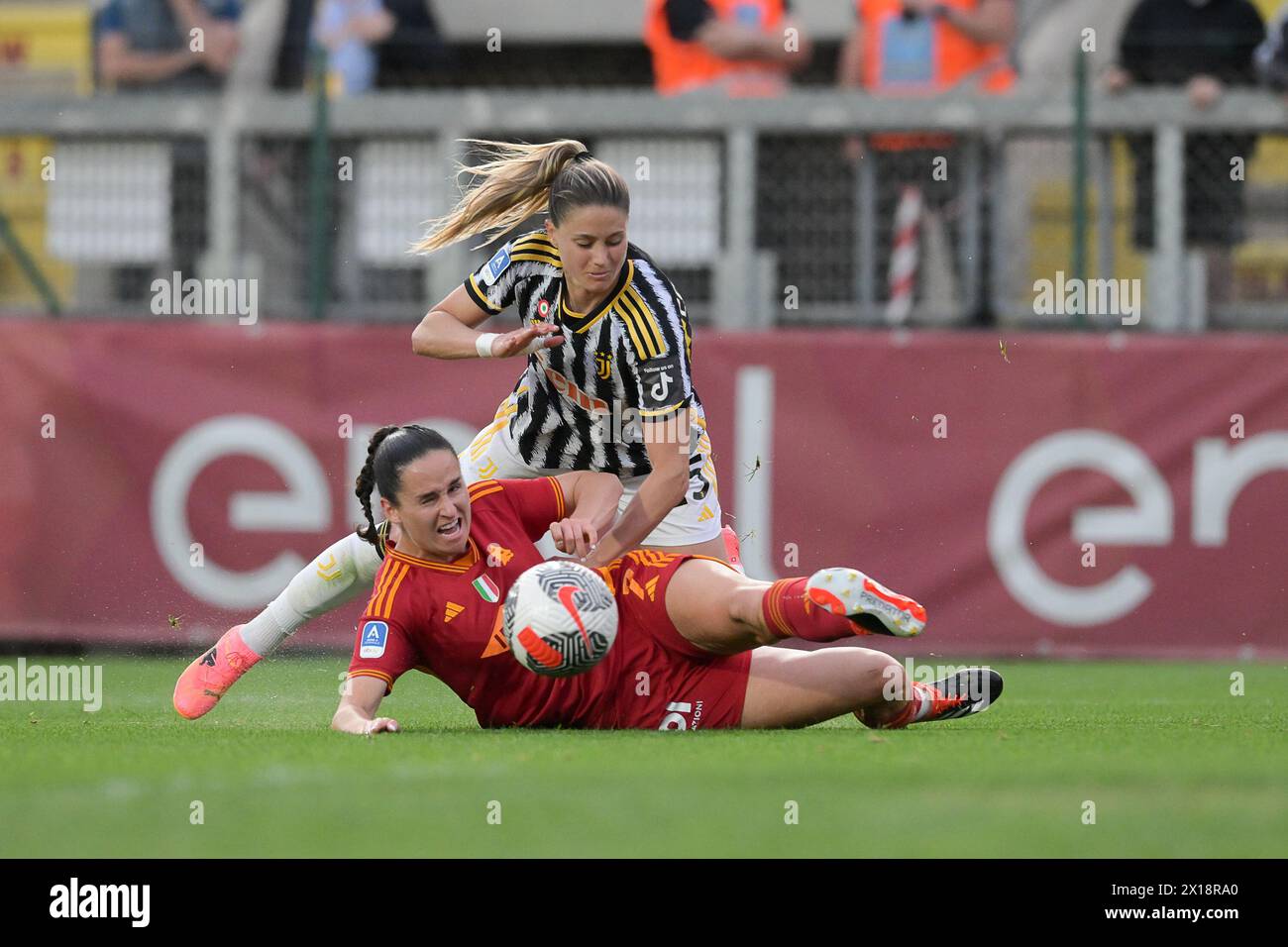 Rome, Italy. 15th April 2024, Stadio Tre Fontane, Roma, Italy; Serie A ...