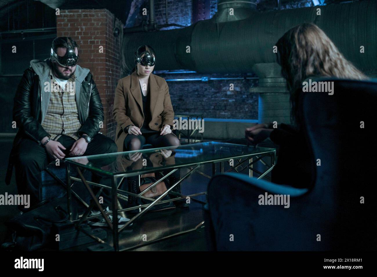 3 BODY PROBLEM, (aka THREE BODY PROBLEM), from left: John Bradley, Jess ...