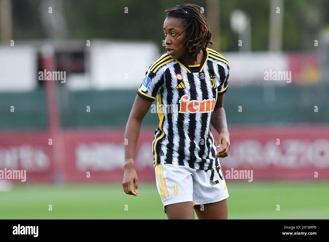 Roma, Lazio. 15th Apr, 2024. Jennifer Onyi Echegini of Juventus during ...
