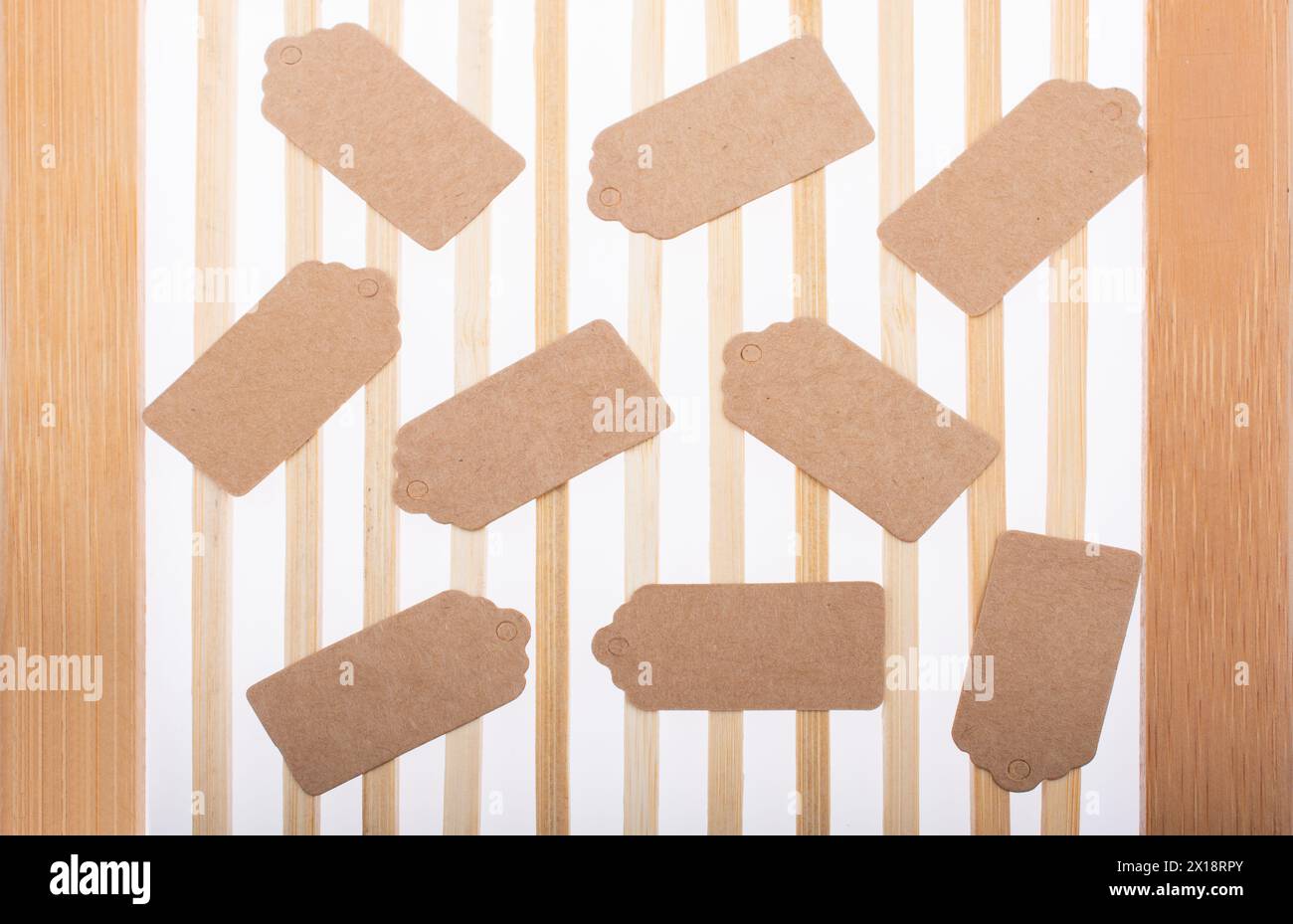 Paper price tags. blank shopping labels, pricing tag banner for price ...