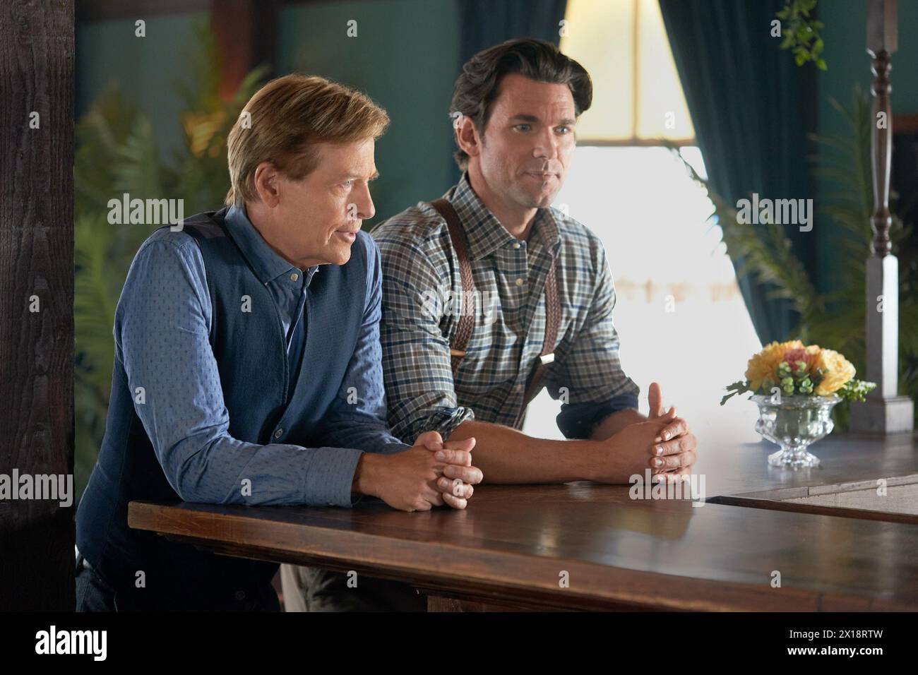 WHEN CALLS THE HEART, from left: Jack Wagner, Kevin McGarry, 'When ...