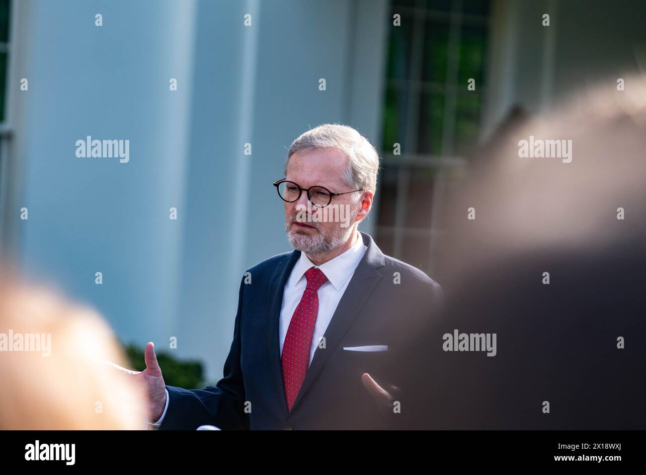 April 15th Prime Minister of the Czech Republic Petr Fiala came to the ...