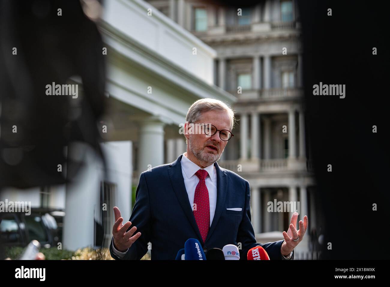 April 15th Prime Minister of the Czech Republic Petr Fiala came to the ...