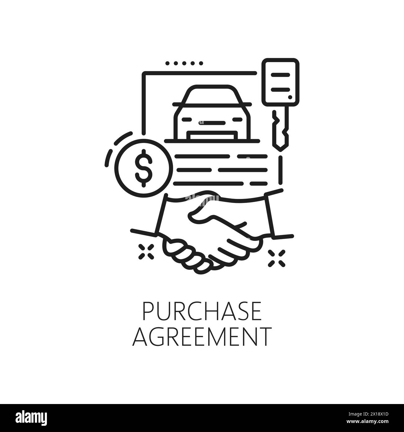 Car handshake Black and White Stock Photos & Images - Alamy