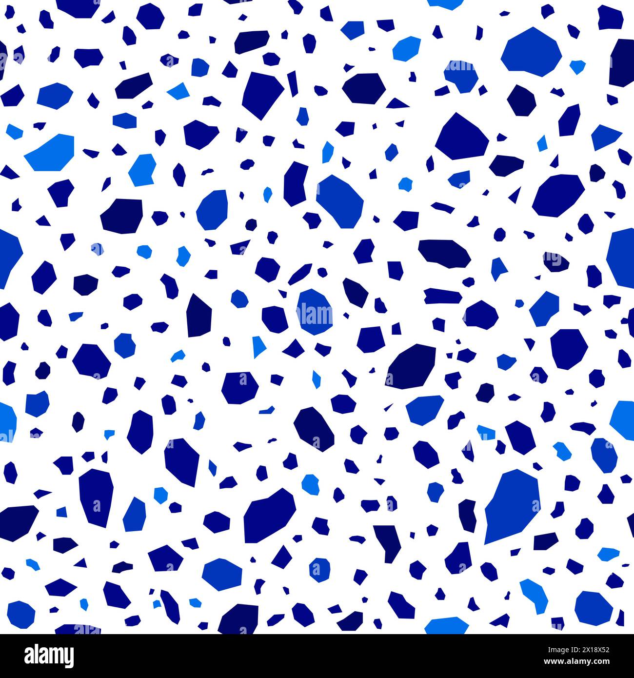 Blue terrazzo marble stone pattern, terazo mosaic background, terazzo ...