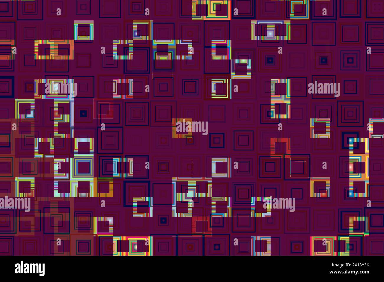 Geometric pattern template. template with trendy abstract geometric ...