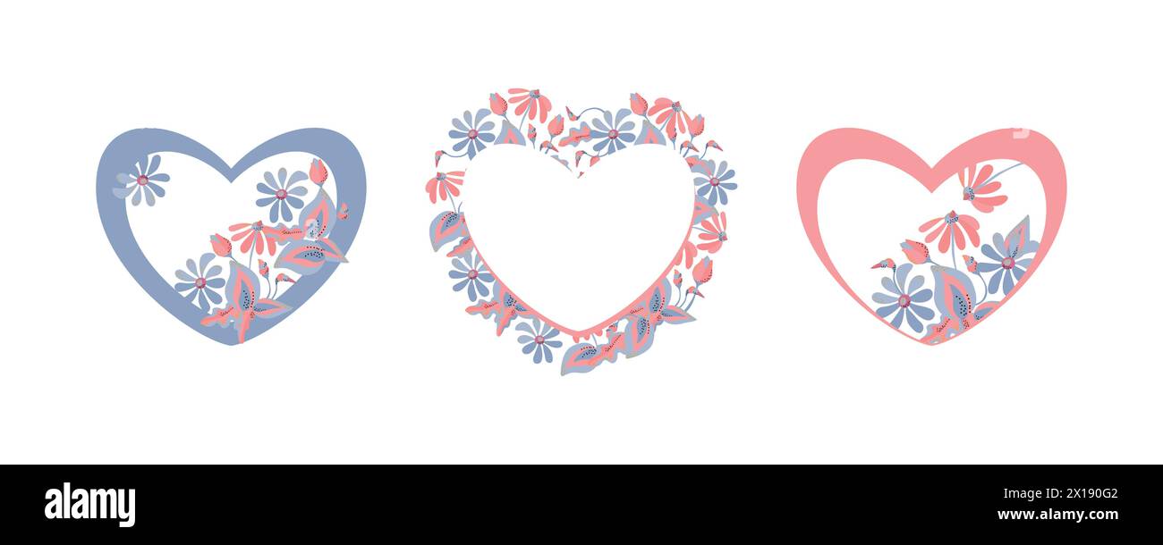 Drawing three flowers background hi-res stock photography and images ...