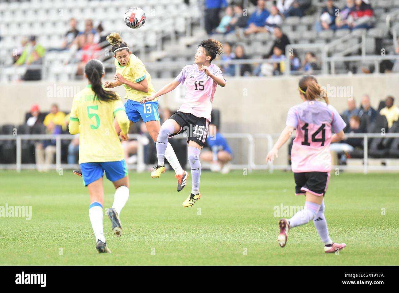 Columbus, Ohio United States. 9th April, 2024. Brazilian defender Fe ...