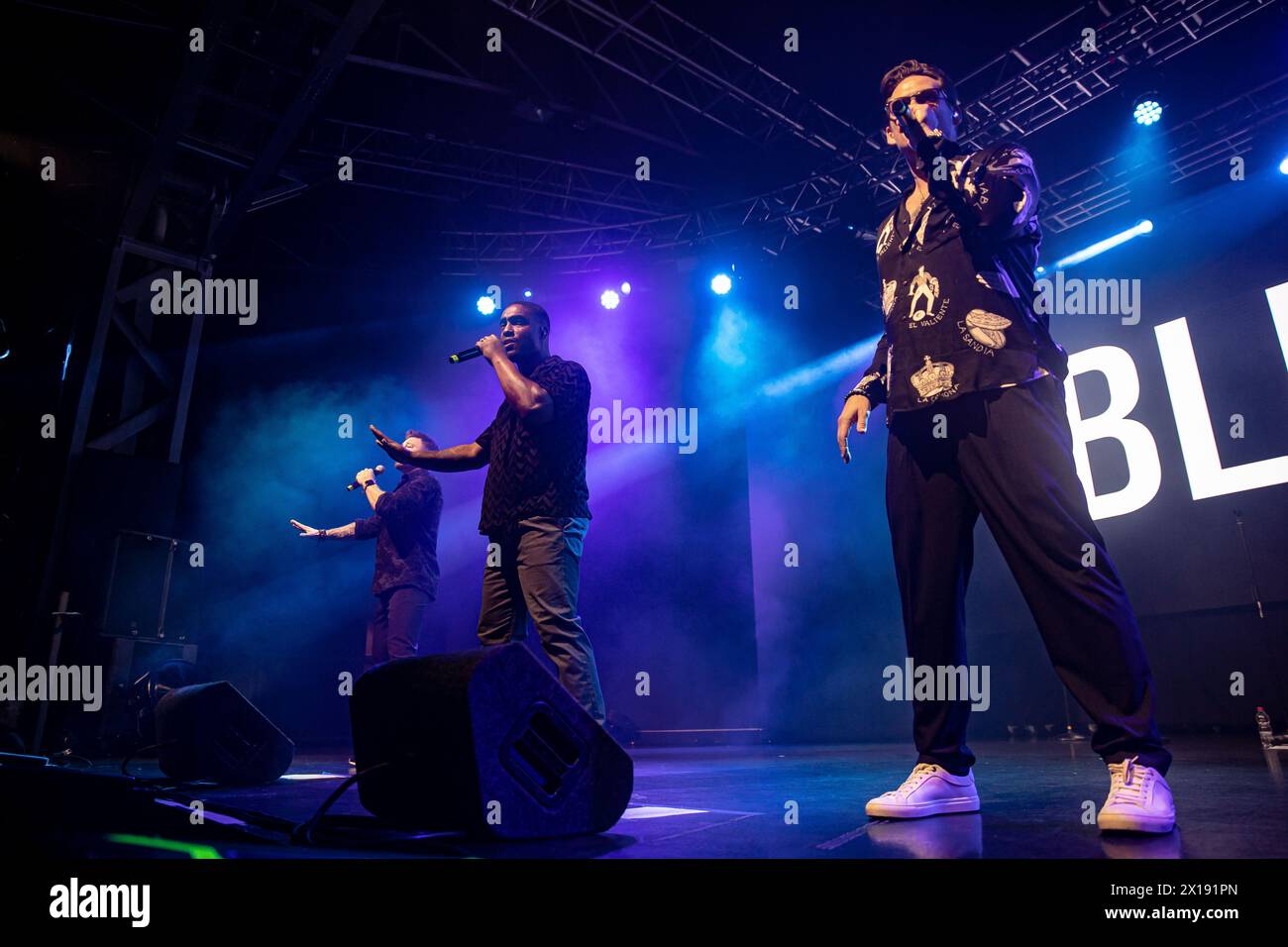 Blue live concert at Fabrique, Milan, Italy 15 April 2024 - The ...