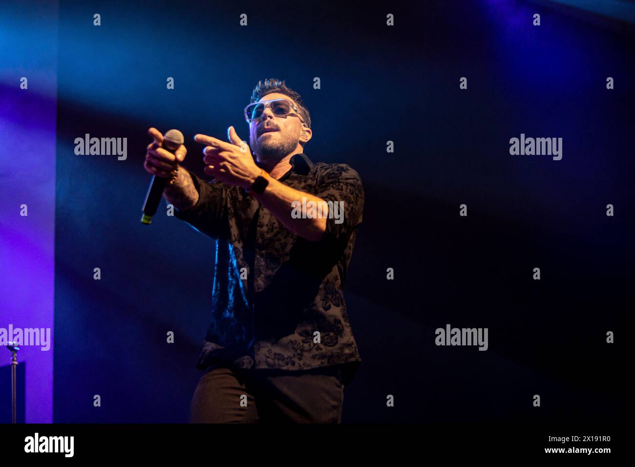 Duncan James (Blue) performing live concert at Fabrique, Milan, Italy ...