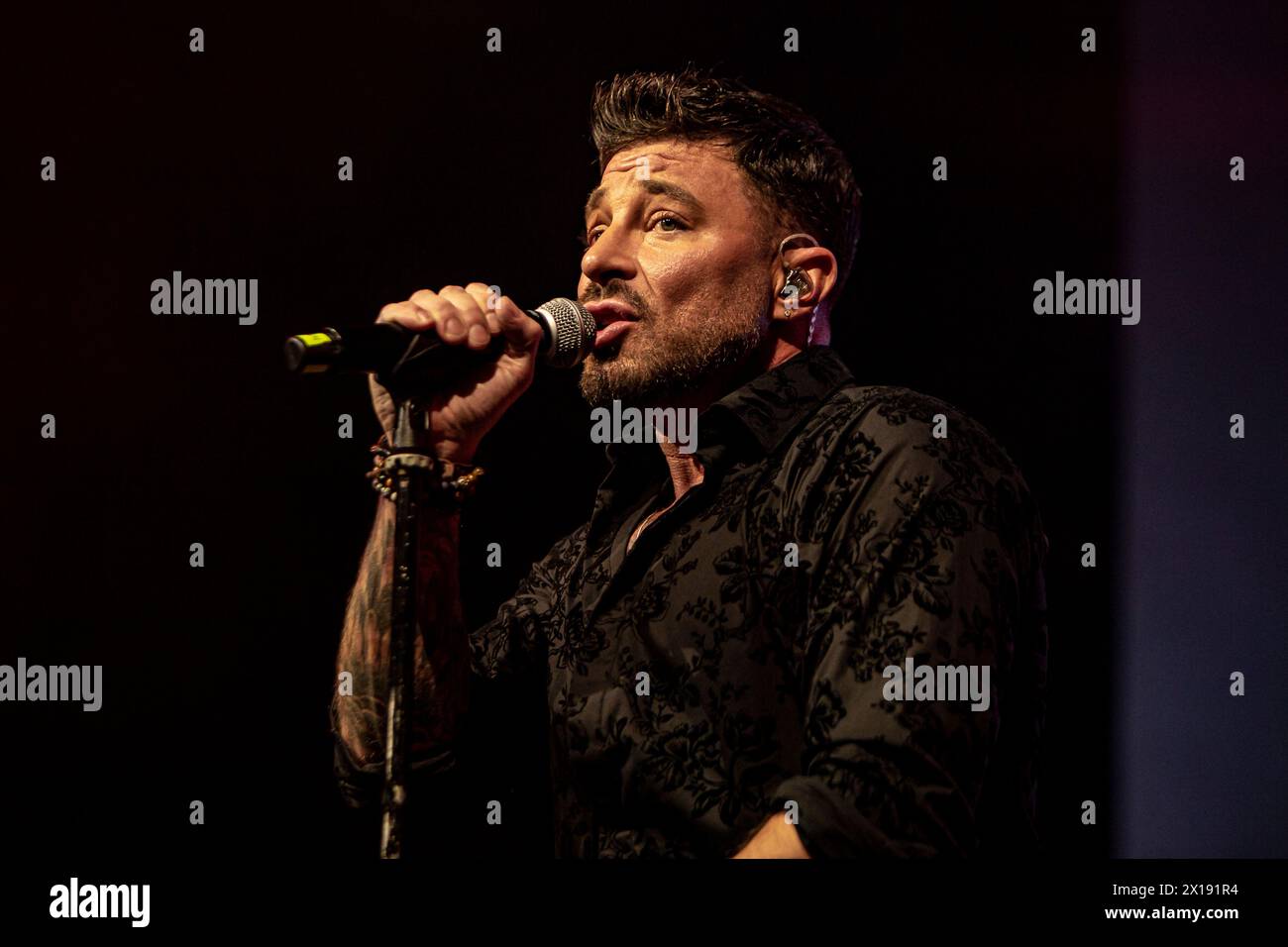 Duncan James (Blue) performing live concert at Fabrique, Milan, Italy ...