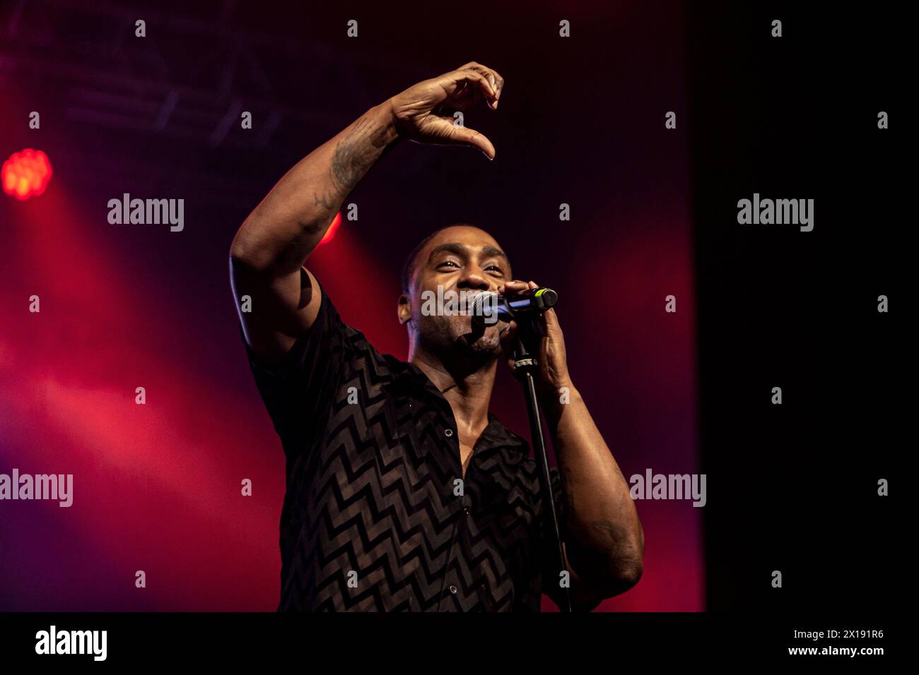 Simon Webbe (Blue) performing live concert at Fabrique, Milan, Italy 15 ...