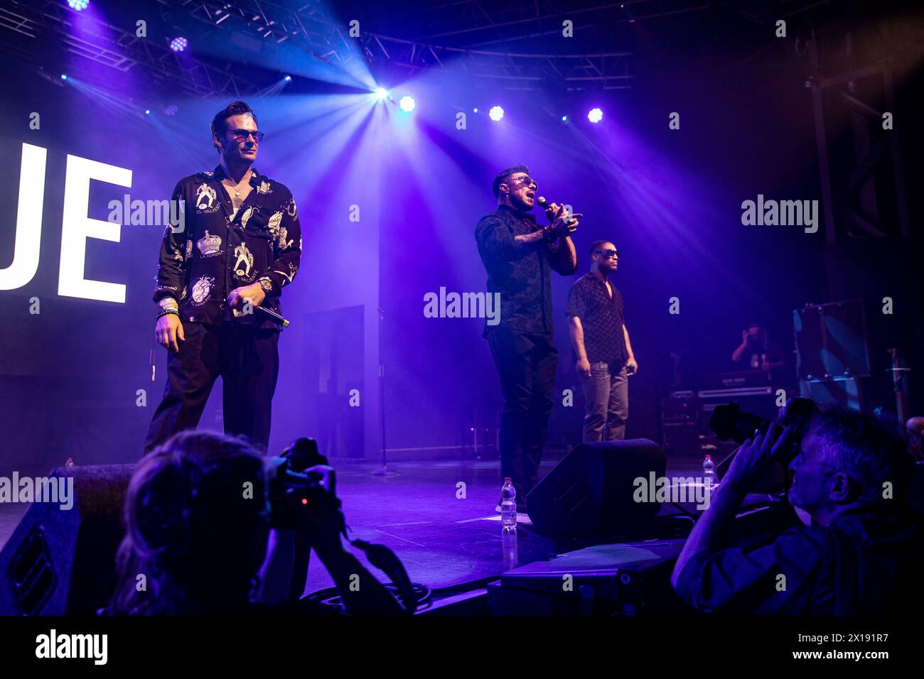 Blue live concert at Fabrique, Milan, Italy 15 April 2024 - The ...