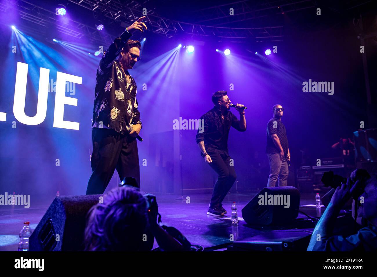 Blue live concert at Fabrique, Milan, Italy 15 April 2024 - The ...
