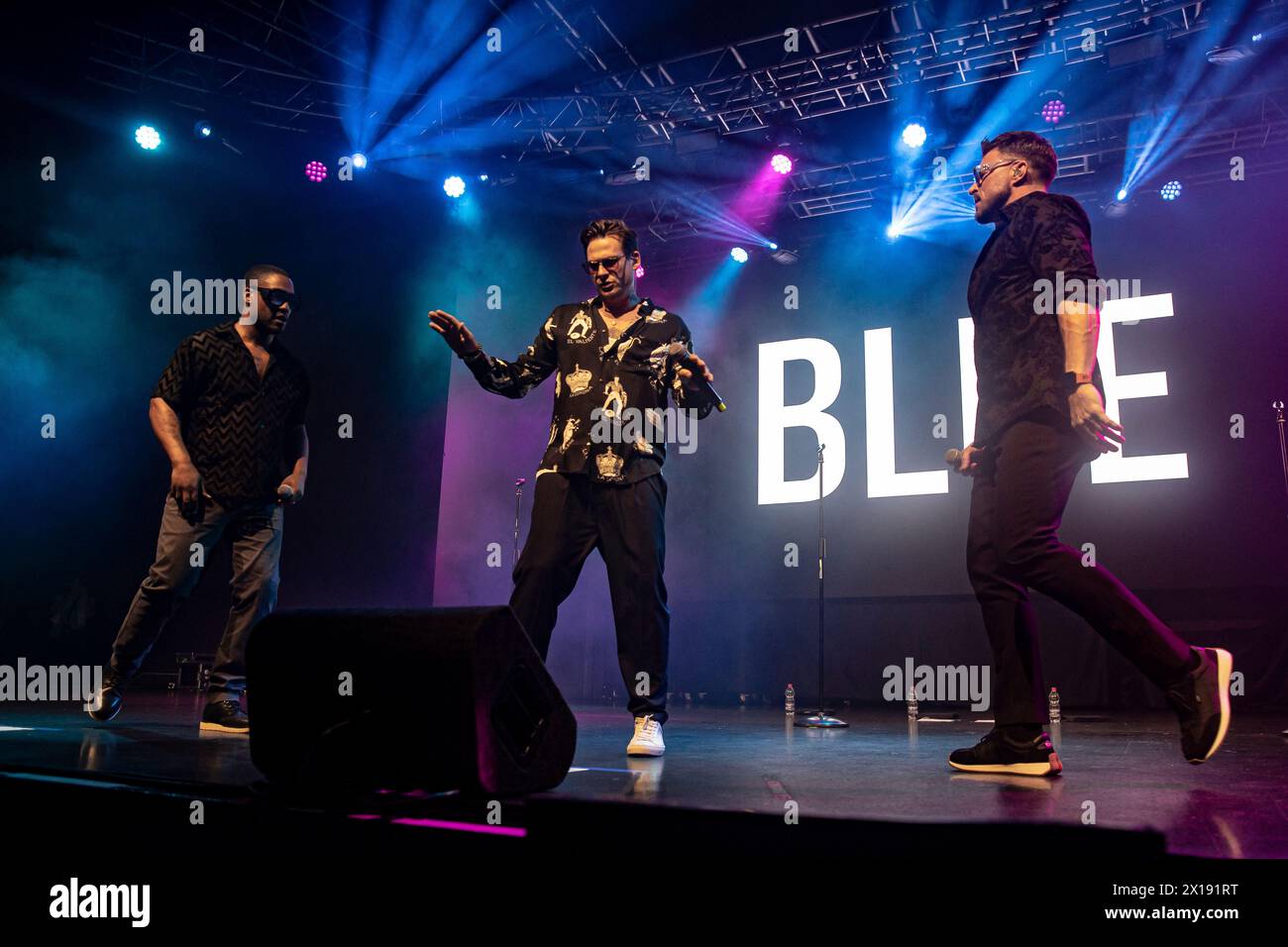 Blue live concert at Fabrique, Milan, Italy 15 April 2024 - The ...