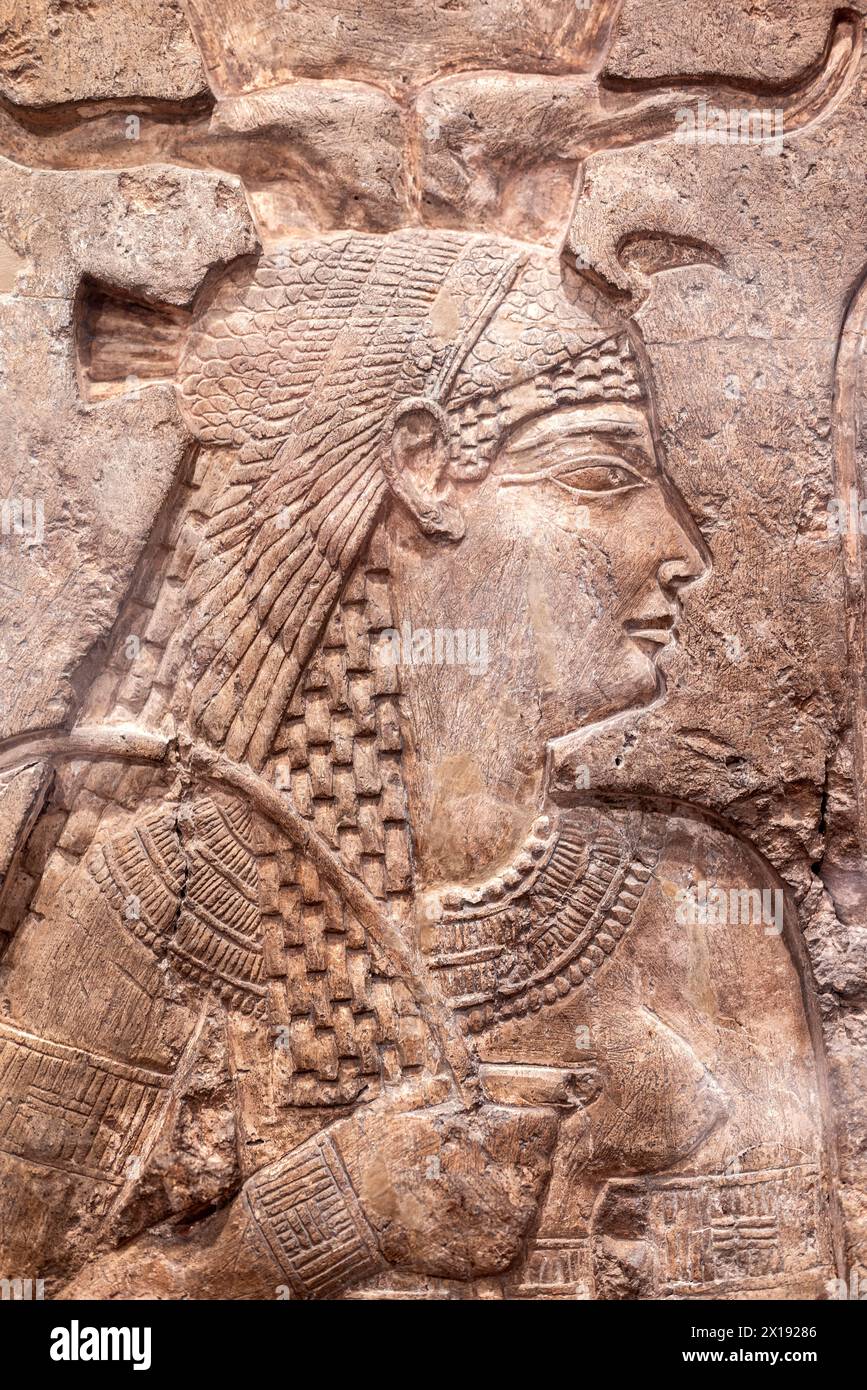 Egyptian Wall Scriptures Stock Photo - Alamy