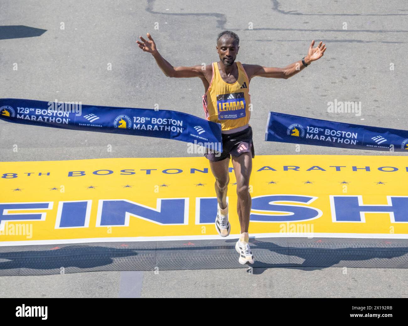 Boston, Massachusetts, USA April 15, 2024 Sisay Lemma of Ethiopia ...