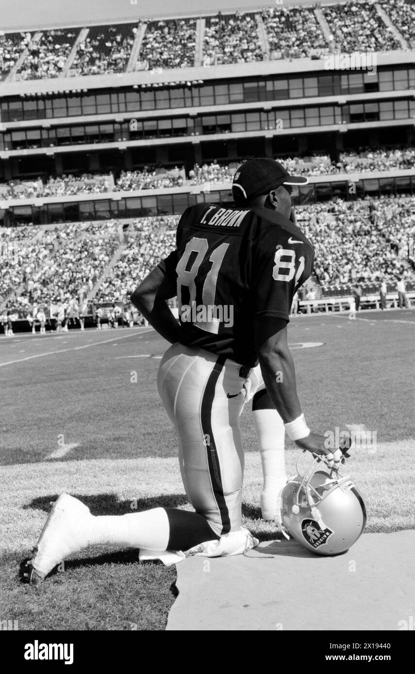 Tim Brown in San Francisco, California 1989 Credit: Ross Pelton ...
