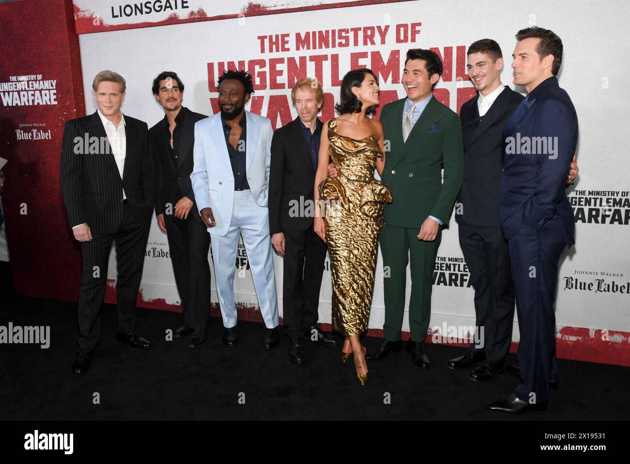 New York, USA. 15th Apr, 2024. Cary Elwes, Henrique Zaga, Babs ...