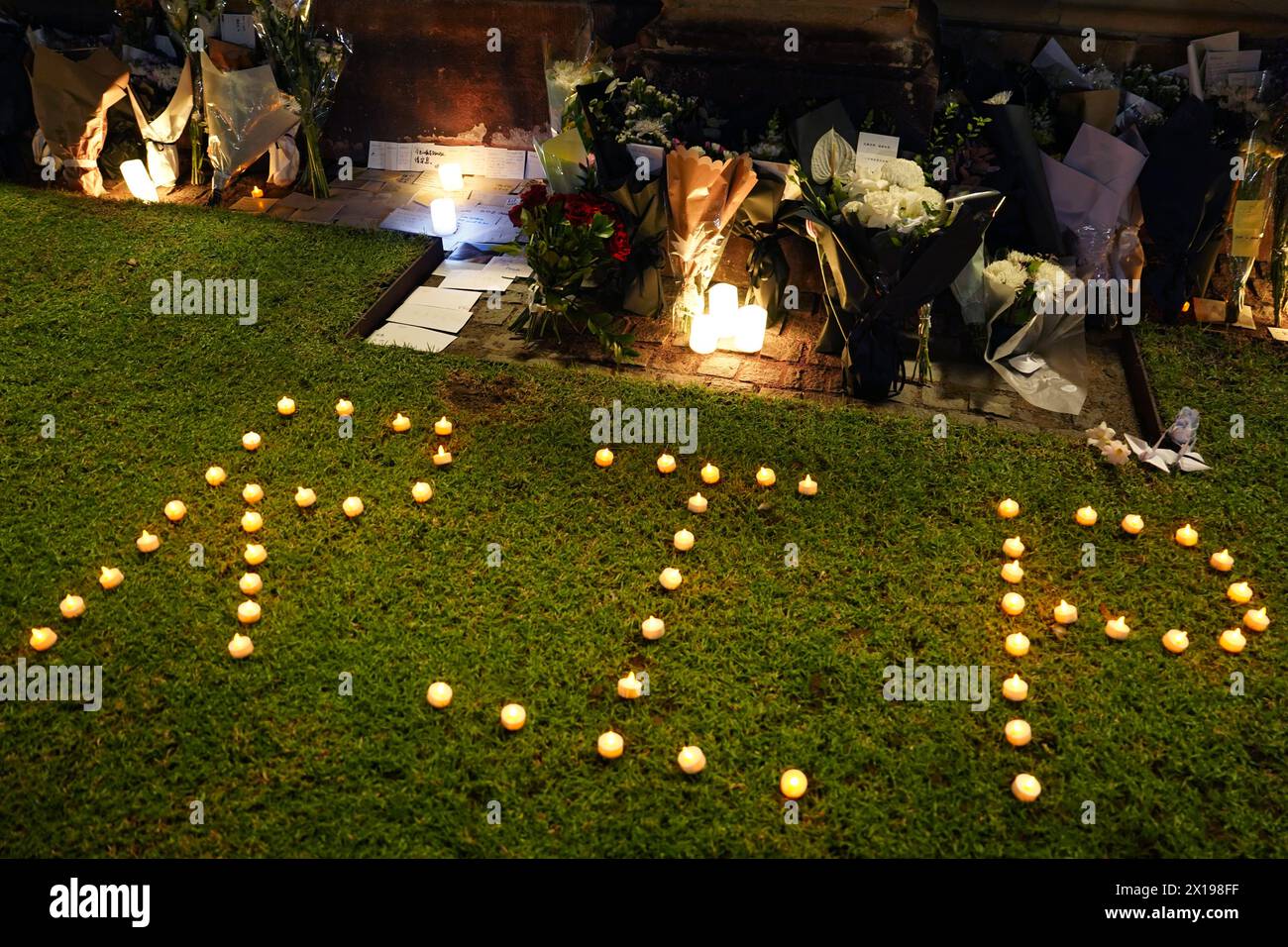 Sydney. 15th Apr, 2024. This photo taken on April 15, 2024 shows a ...