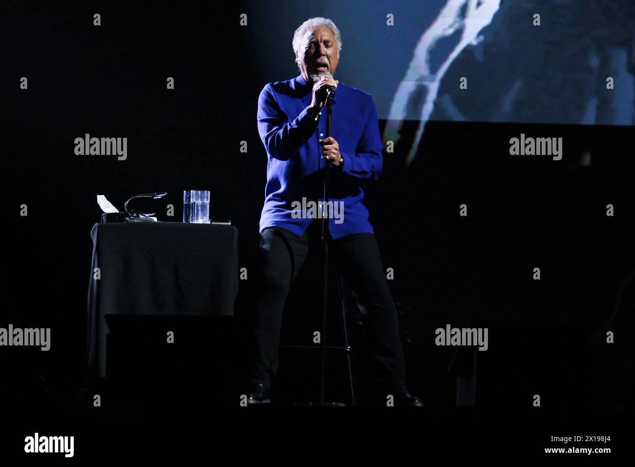 TOM JONES IN CONCERT Stock Photo - Alamy