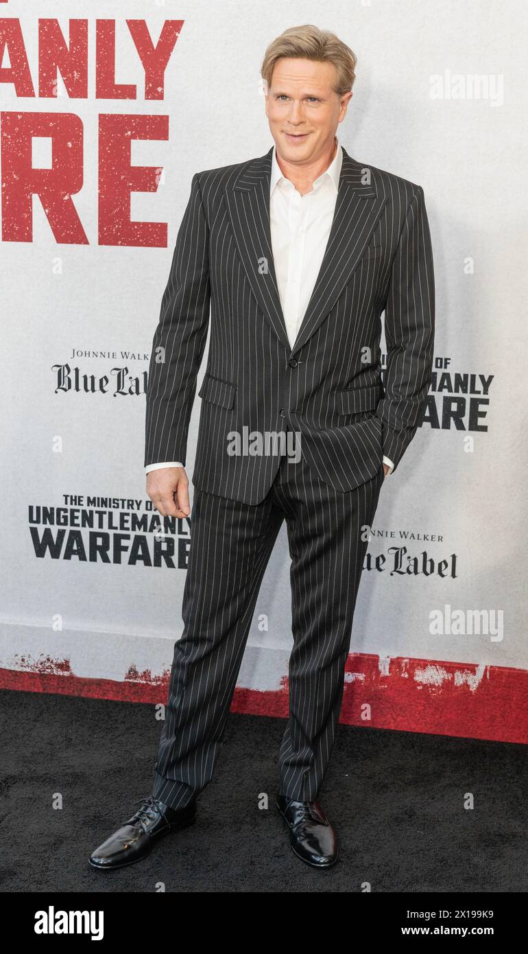 Cary Elwes attends premiere of The Ministry Of Ungentlemanly Warfare at ...