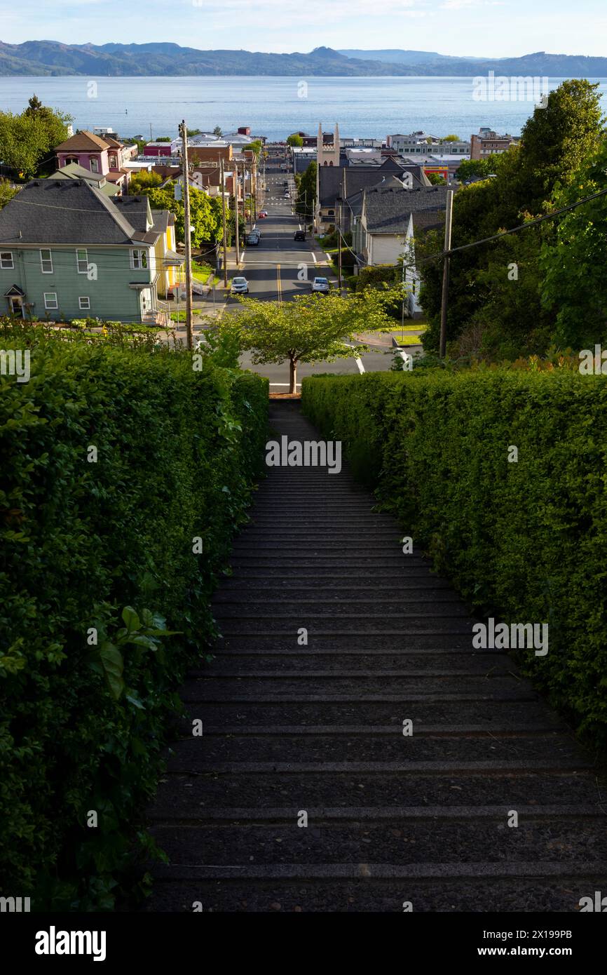 Downtown Astoria, Oregon Stock Photo - Alamy