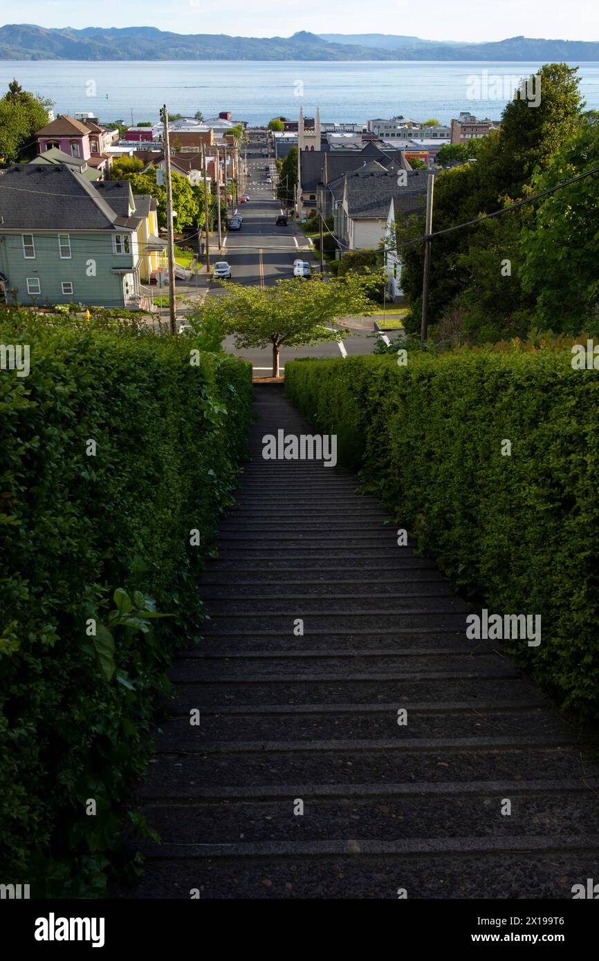 Downtown Astoria, Oregon Stock Photo - Alamy
