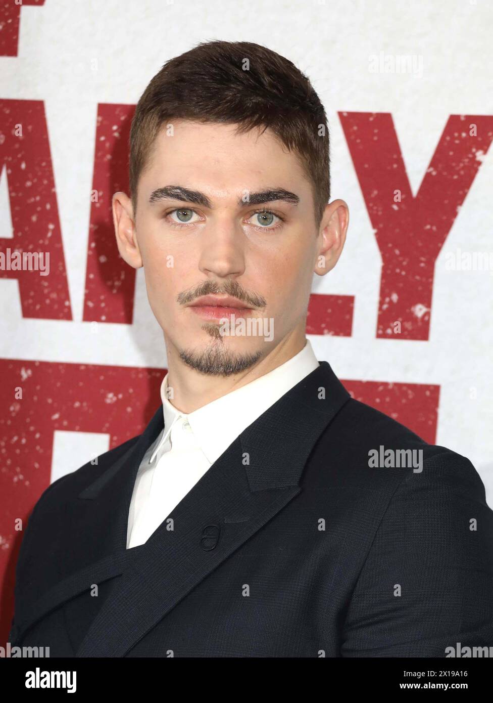 April 15, 2024, New York, New York, USA: Actor HERO FIENNES TIFFIN seen ...