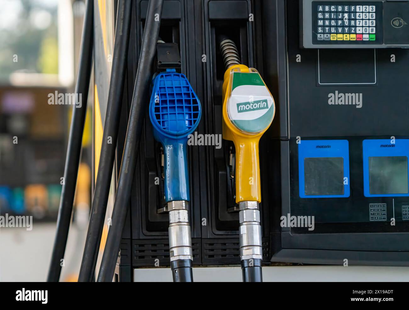 Petrol station pump hi-res stock photography and images - Alamy