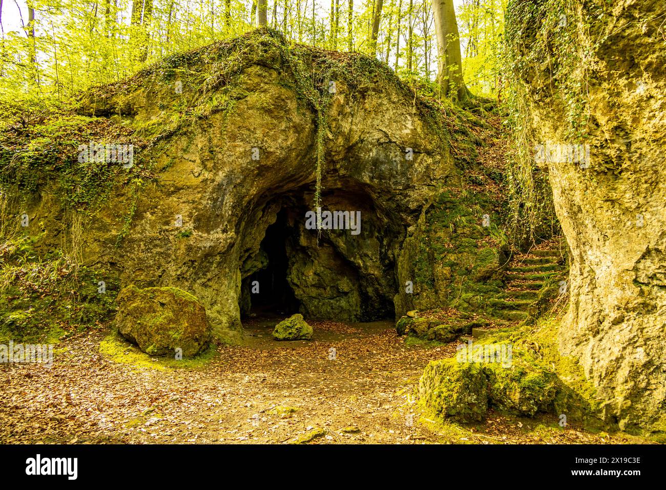 A short hiking tour from Bad Liebenstein to the Rennsteig, including ...