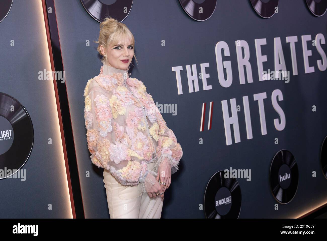 Los Angeles, USA. 15th Apr, 2024. Lucy Boynton attends the arrivals of ...