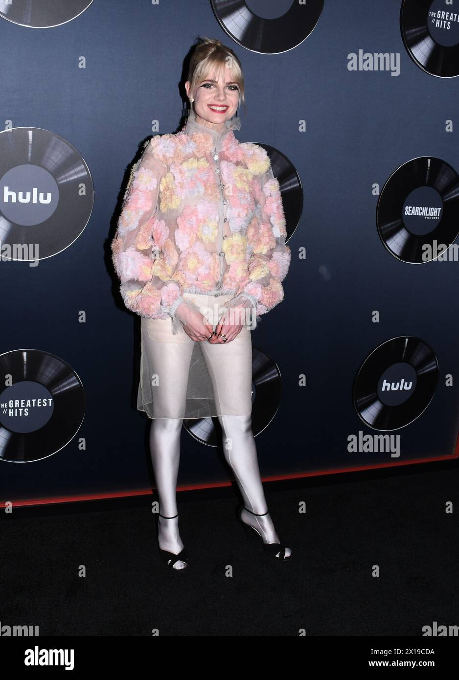 Los Angeles, California, USA 15th April 2024 Actress Lucy Boynton ...