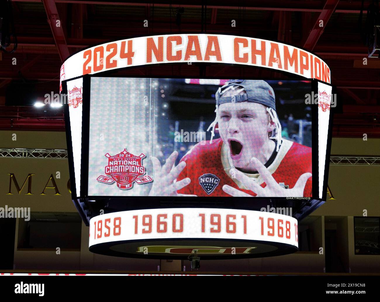 Magness arena denver hi-res stock photography and images - Alamy