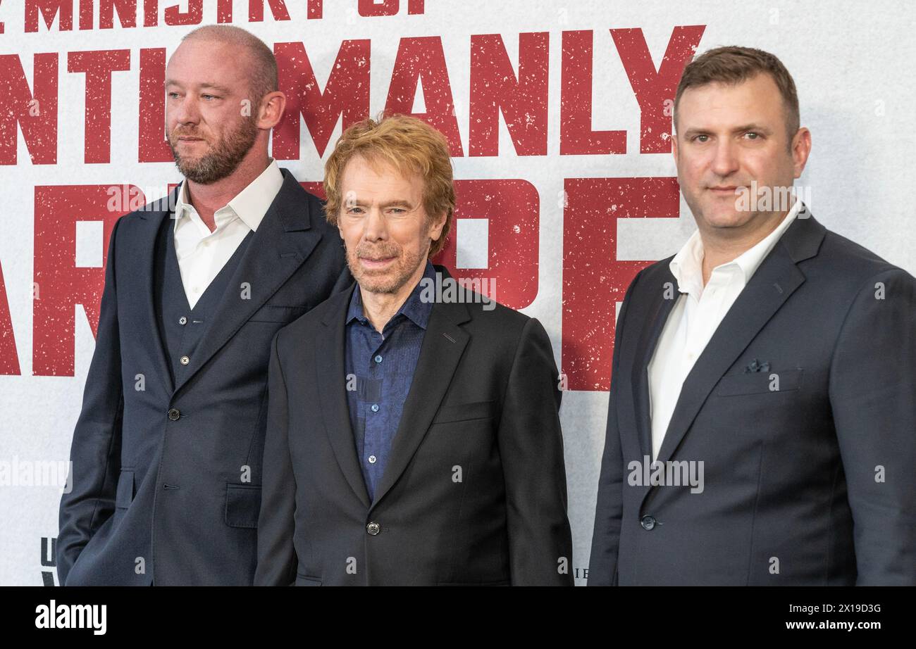 Ivan Atkinson, Jerry Bruckheimer and John Friedberg attend premiere of ...